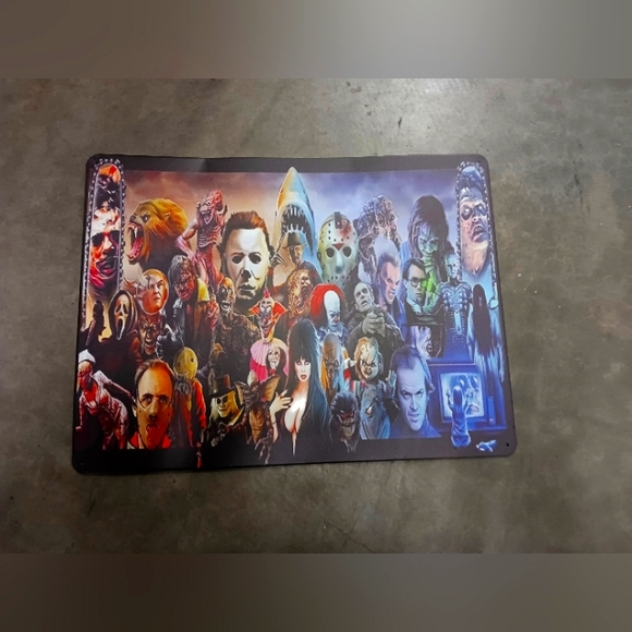 Wall Decor | Horror Icons Tin Plaque | Poshmark